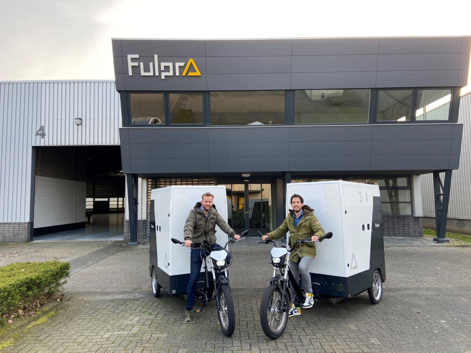 Fulpra start met de serieproductie van elektrische vrachtfietsen ...